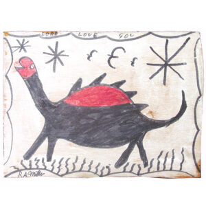 Folk Artist R. A. Miller Paintings and Cut-outs for Sale | Main Street ...