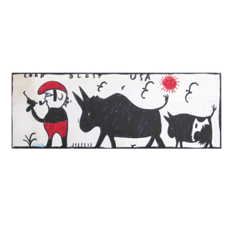 Folk Artist R. A. Miller Paintings and Cut-outs for Sale | Main Street ...